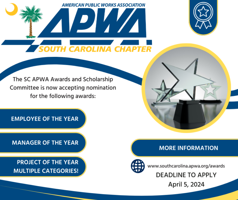 Awards – APWA South Carolina Chapter