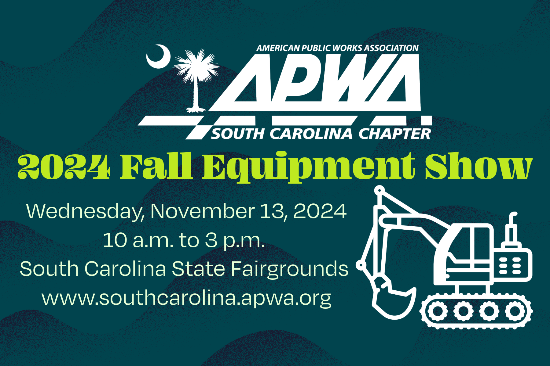 2024 Fall Equipment Show – APWA South Carolina Chapter