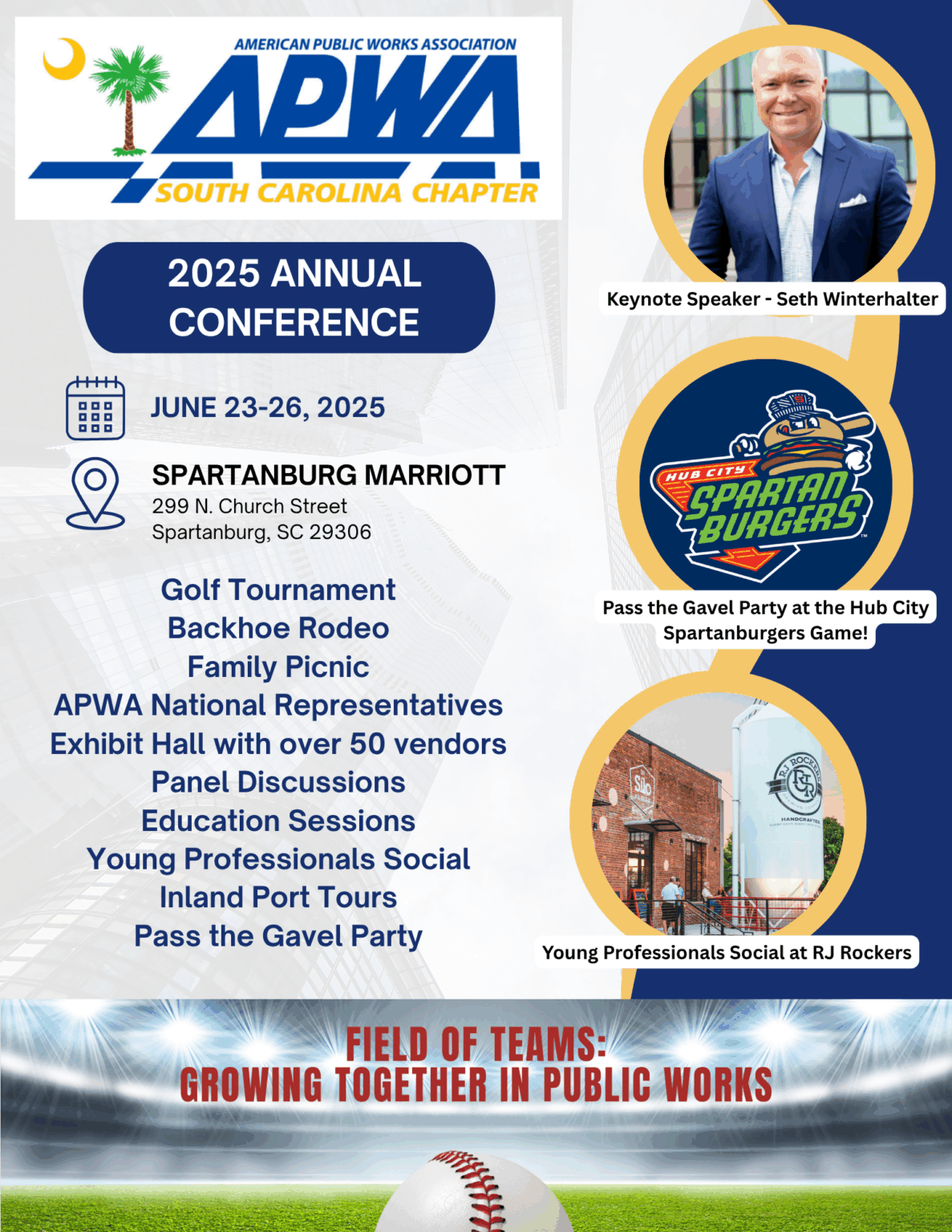 2025 Annual Conference – APWA South Carolina Chapter